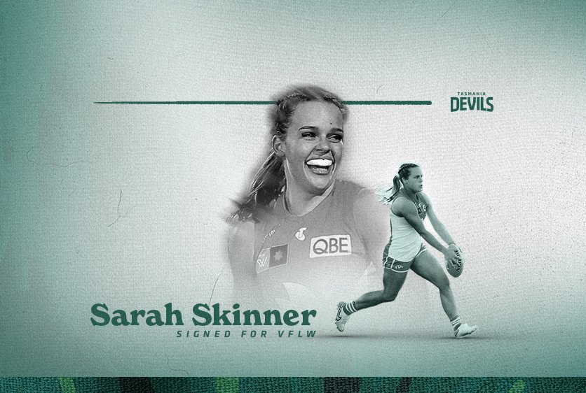 Tasmania Football Club Secures First VFLW Signing | Tasmania Football Club